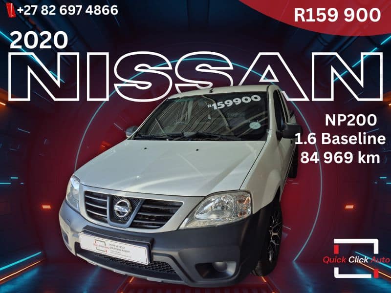 2020 Nissan NP200 1.6 Baseline - Quick Click Auto